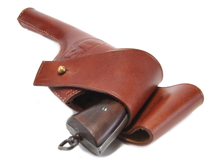 Pre WW1 US New Army .38 DA Revolver Leather Holster for Colt or Smith ...