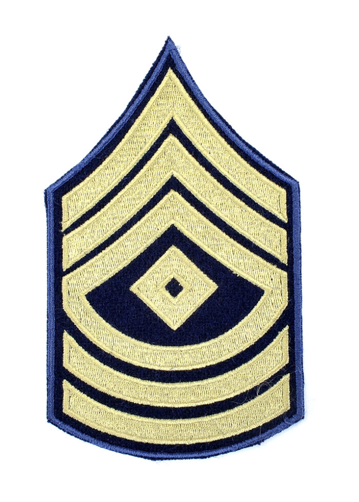 US WW2 First Sergeant Rank