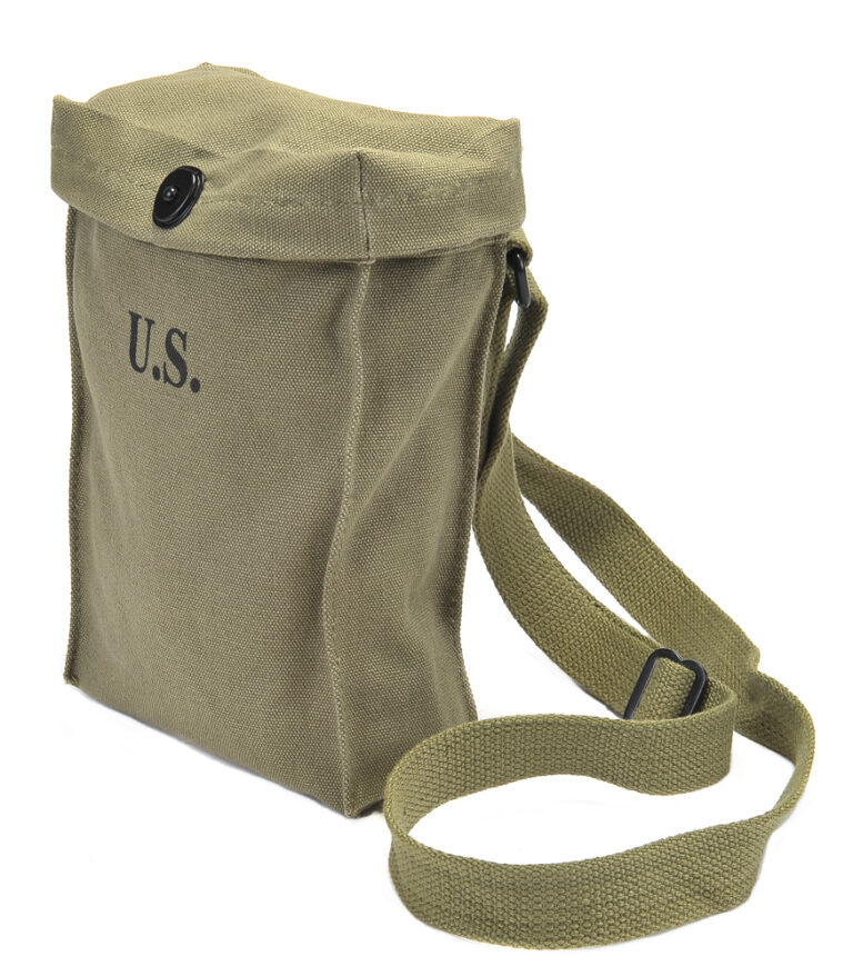 US WW2 Thompson or Grease Gun 30rd stick magazine pouch Marked JT&L 1944®