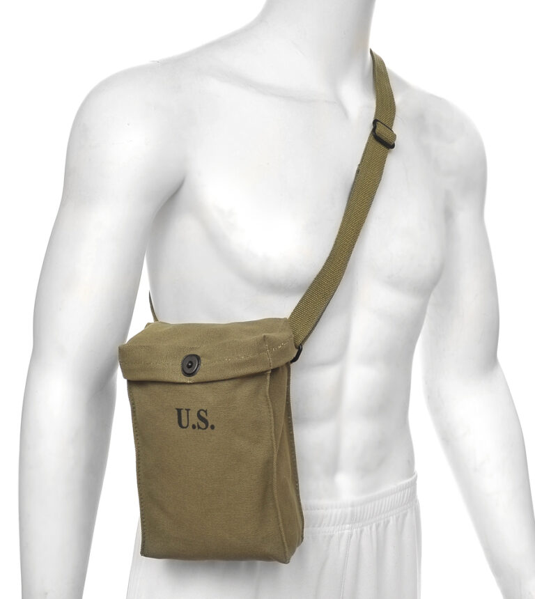 US WW2 Thompson or Grease Gun 30rd stick magazine pouch Marked JT&L 1944®