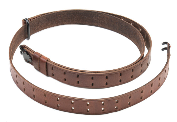 M1907 LEATHER RIFLE SLING Dated 1944 Black Hardware M1 GARAND ...