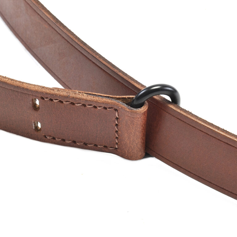 M1907 LEATHER RIFLE SLING Dated 1944 Black Hardware M1 GARAND ...