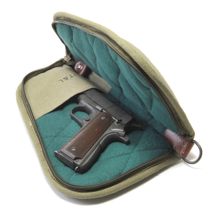 US WW2 Large Pistol Case