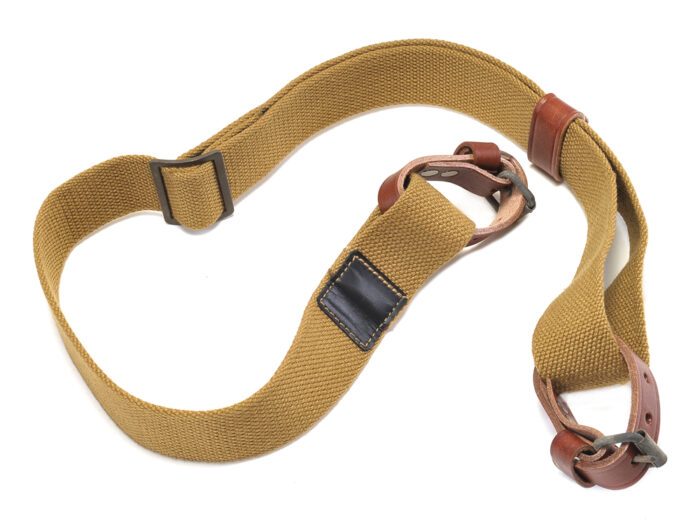 WW2 Russian 91/30 Mosin Nagant Rifle Sling Dated 1943 Dark Khaki
