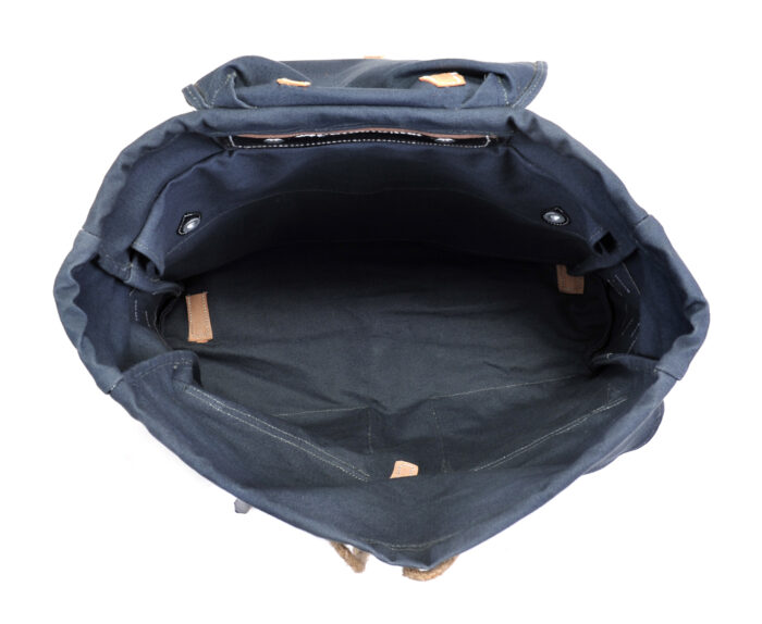 German WW2 Luftwaffe Rucksack with Leather Straps