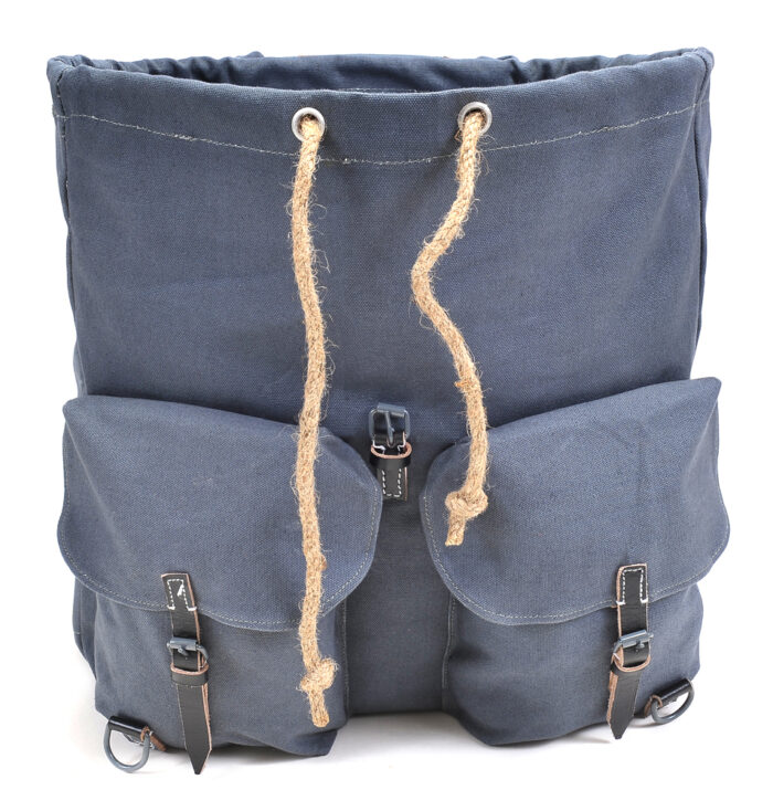 German WW2 Luftwaffe Rucksack with Leather Straps