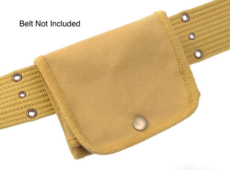 WW2 US Navy Victory Revolver Canvas Ammunition Pouch