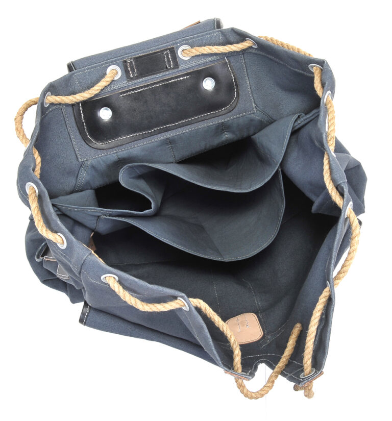 German WW2 M31 Luftwaffe Rucksack with Leather Straps