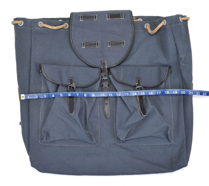 German WW2 M31 Luftwaffe Rucksack with Leather Straps