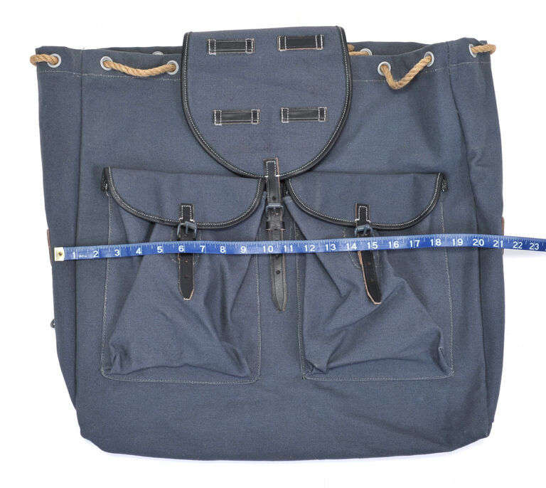 German WW2 M31 Luftwaffe Rucksack with Leather Straps