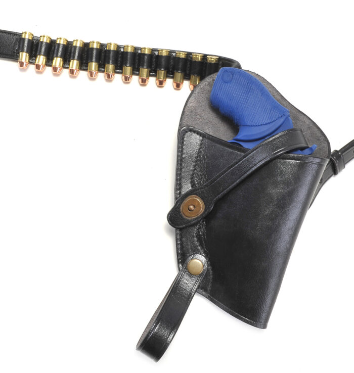 Black Leather Shoulder Holster with Shell loops fits Taurus Judge ...