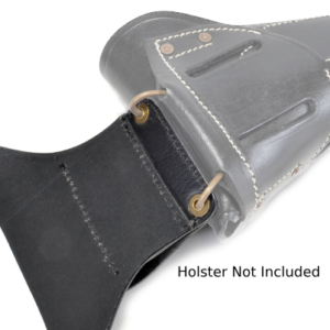 Black Leather Universal Wire Hanger Shoulder Holster Adapter - World ...