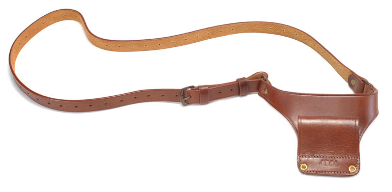 Brown Leather Universal Wire Hanger Shoulder Holster Adapter - World ...