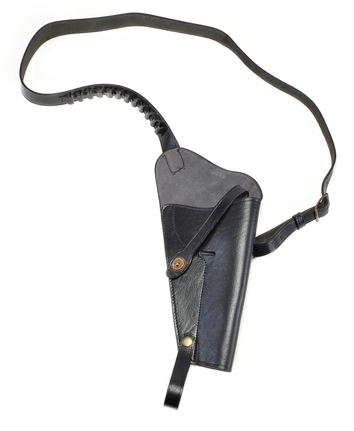 Black Leather Shoulder Holster With Shell Loops Fits Smith & Wesson 629 ...