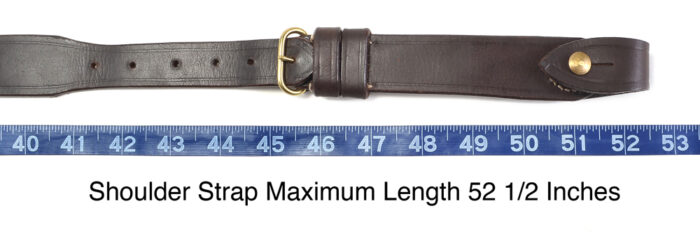WW1 Sam Browne Belt With Shoulder Strap Premium Drum Dyed Brown Leather