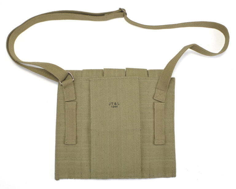 WW2 Rigger Made Thompson 5 Cell Magazine Pouch with Shoulder Strap ...