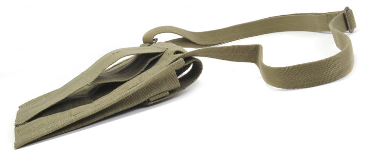 WW2 Rigger Made Thompson 5 Cell Magazine Pouch with Shoulder Strap ...