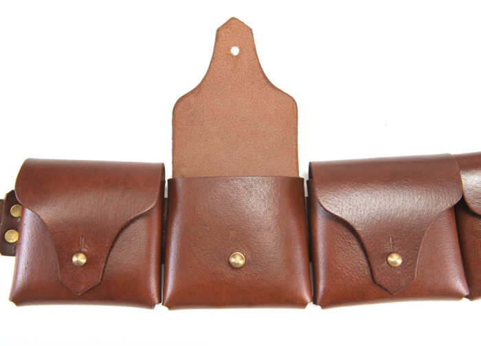 M1 Carbine Black Leather Bandolier