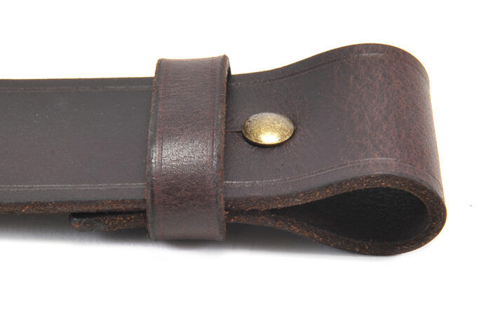 WW2 Japanese Arisaka type 99 Premium Oiled Leather Sling with unit markings