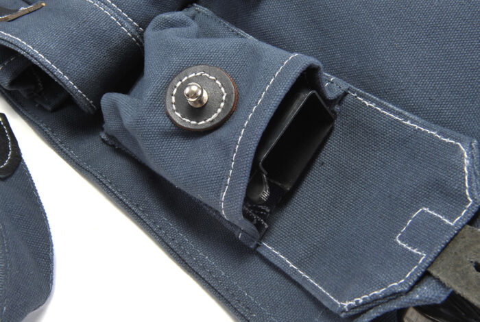 WW2 German MP40 Case with Shoulder Strap Luftwaffe Blue