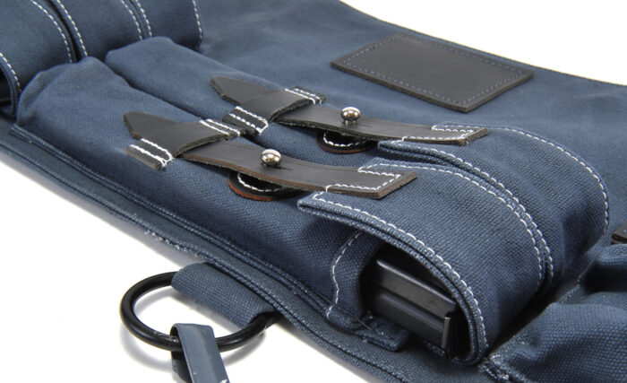 WW2 German MP40 Case with Shoulder Strap Luftwaffe Blue