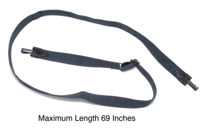 WW2 German MP40 Case with Shoulder Strap Luftwaffe Blue