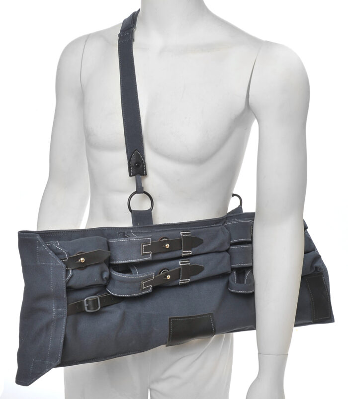 WW2 German MP40 Case with Shoulder Strap Luftwaffe Blue