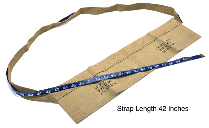 US WW2 M1 Garand Cotton Bandolier Two Pack