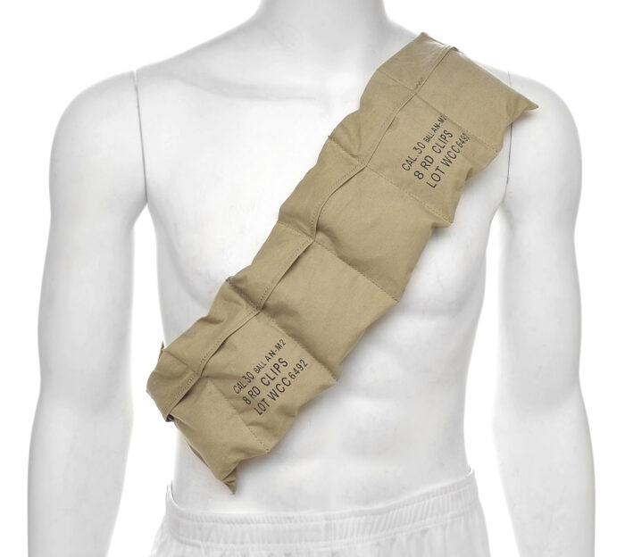 US WW2 M1 Garand Cotton Bandolier Two Pack
