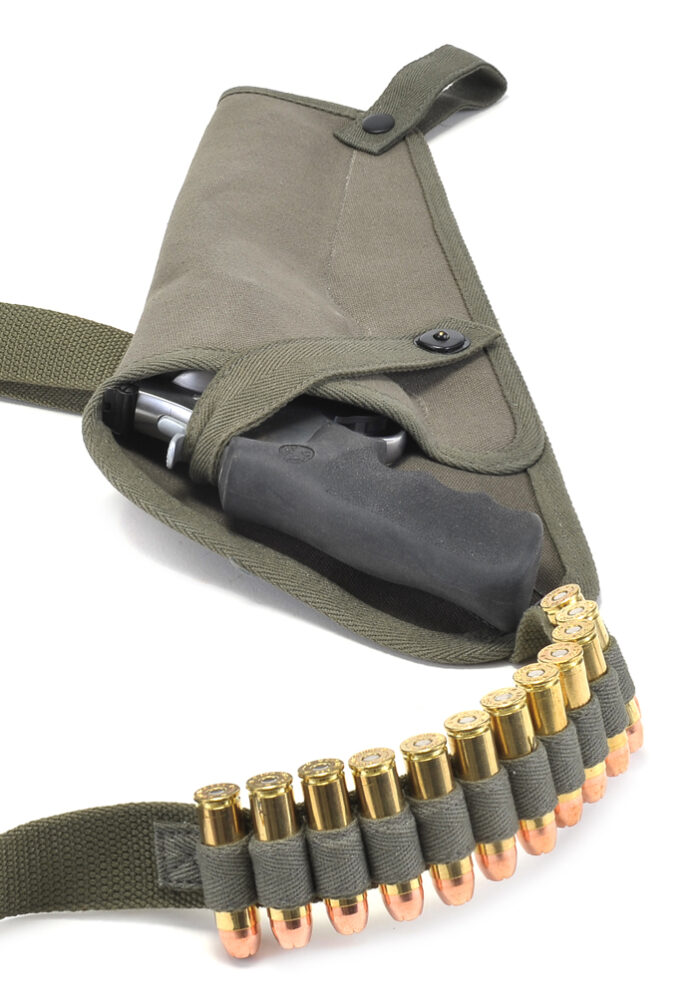 Canvas Shoulder Holster With Shell Loops Fits Smith & Wesson X Frame ...