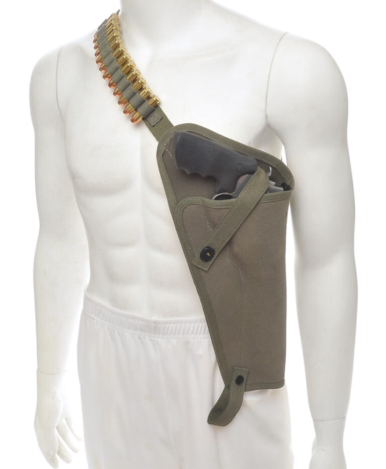 Canvas Shoulder Holster With Shell Loops Fits Smith & Wesson X Frame ...