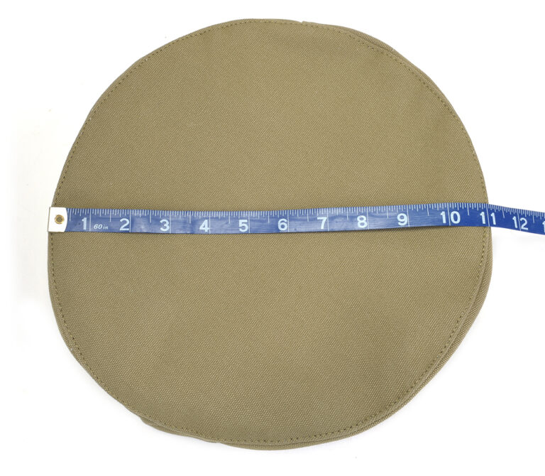 US WWII Canvas Collapsible Wash Basin Marked JT&L 1944 - World War Supply